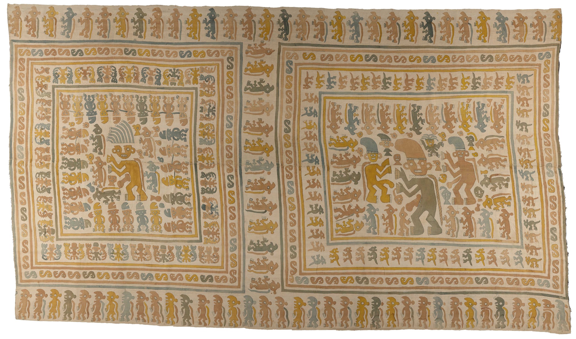 Chimu Prisoner Textile - The Menil Collection